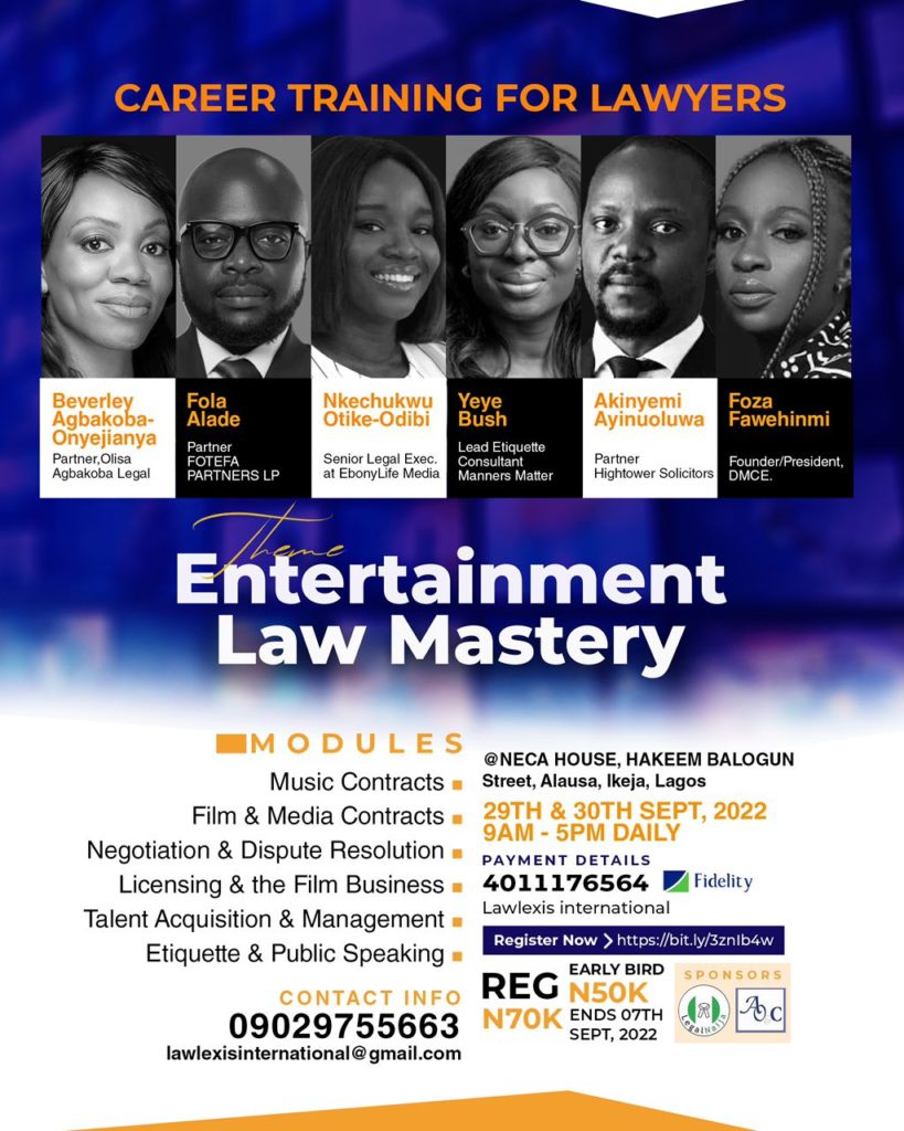 Become An Entertainment Law Expert By Learning From Award Winning ...
